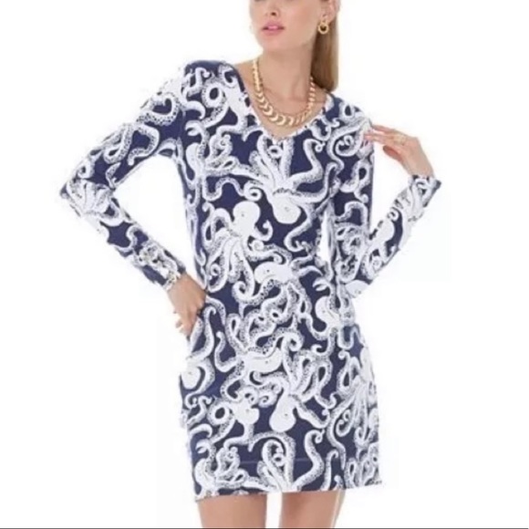Lilly Pulitzer | Dresses | Lilly Pulitzer Daylin Long Sleeve Dress S In ...